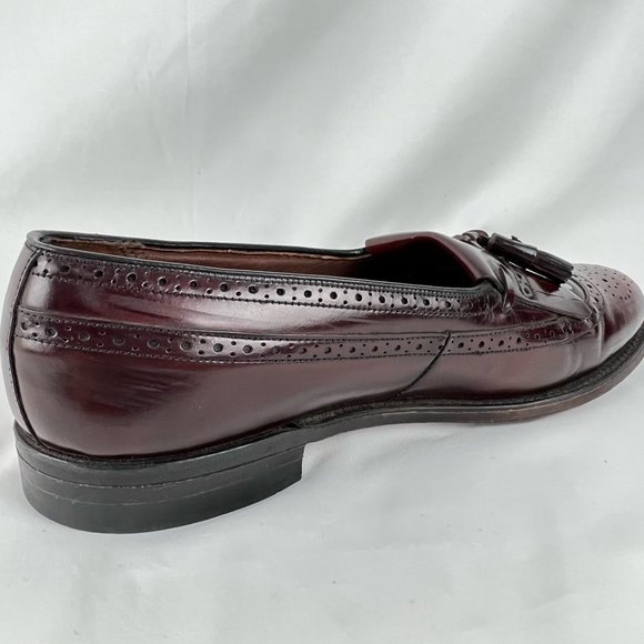 Hanover | Shoes | Hanover Masterflex Mens Leather Loafers Tassel Dress ...